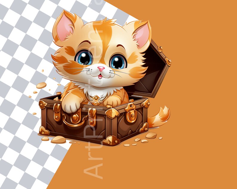 Treasure Chest Clipart 35 High Quality PNG Digital Download Transparent ...