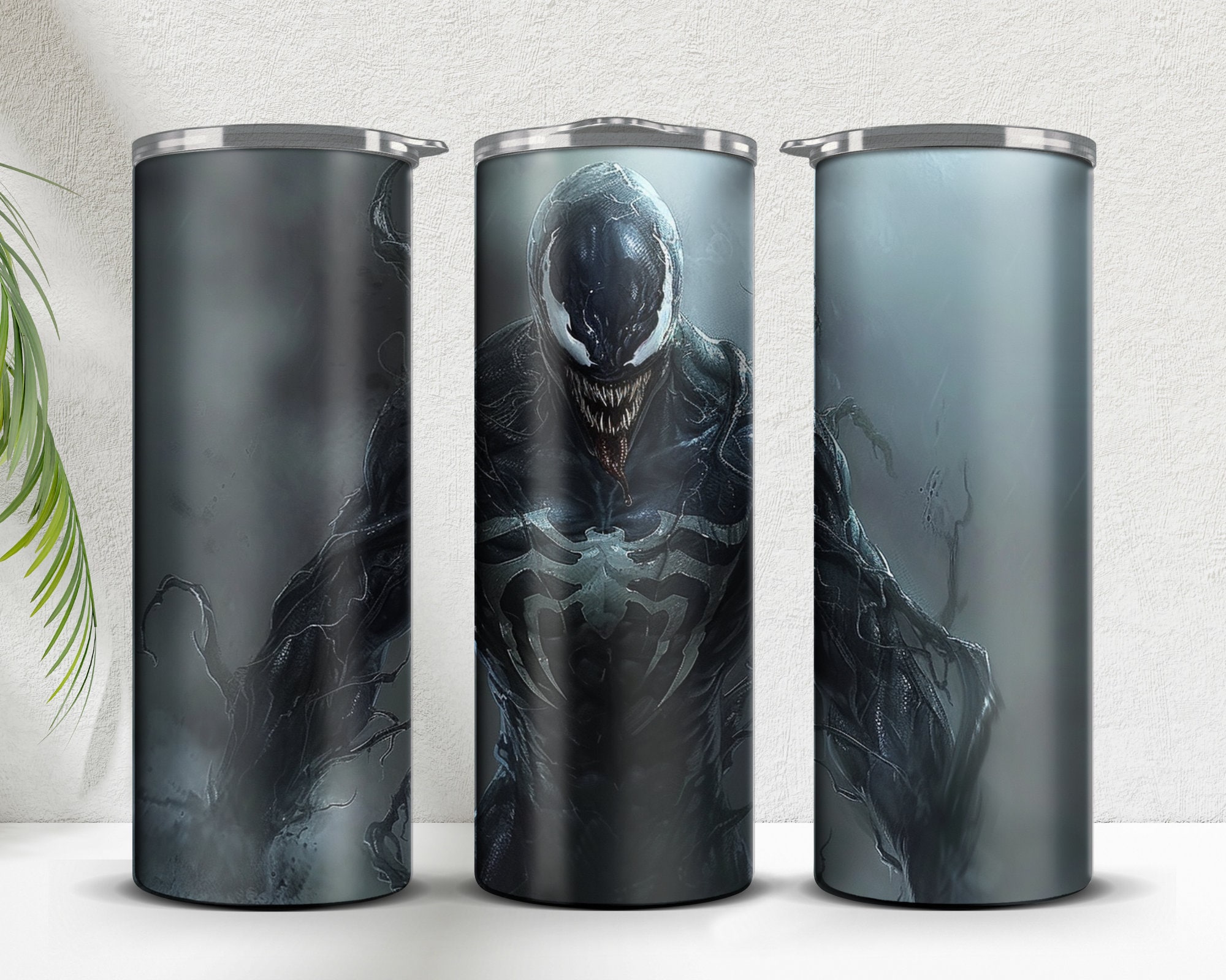 Venom 20oz Skinny Tumbler Sublimation Design Straight & Tapered Tumbler ...
