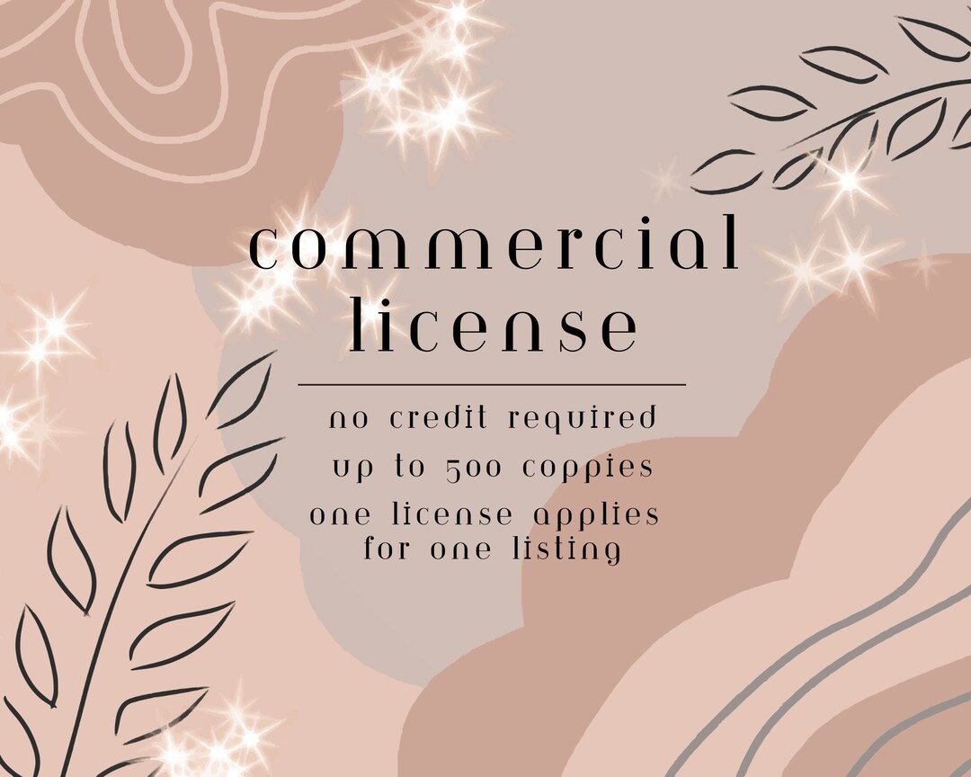 COMMERCIAL LICENSE for One Listing/product, up to 500 Copies, No Credit ...