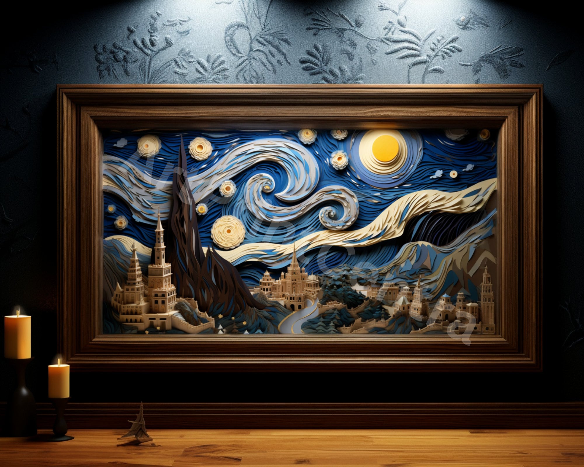Wall Art Famous Painting Printable 2K Digital Artwork 10 Digital ...