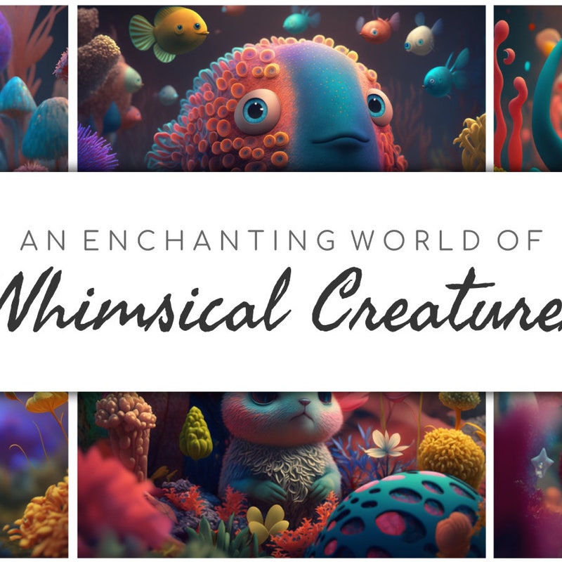 Whimsical Creatures - Etsy