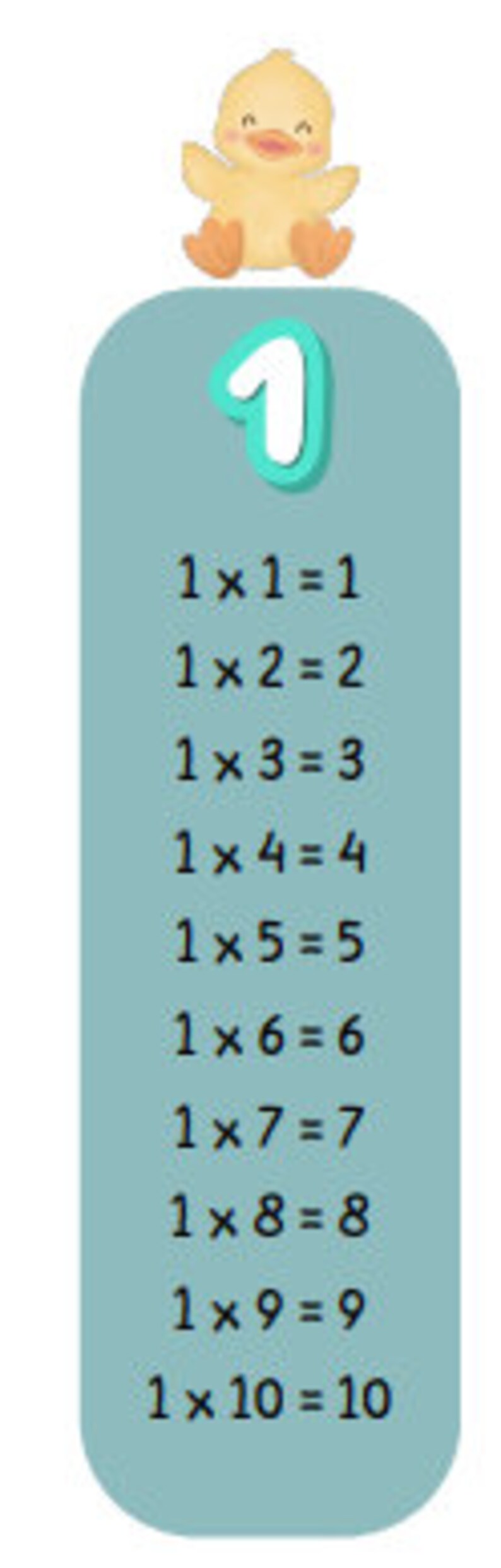 Printable Multiplication Chart Fun and Educational Math Resource - Etsy UK