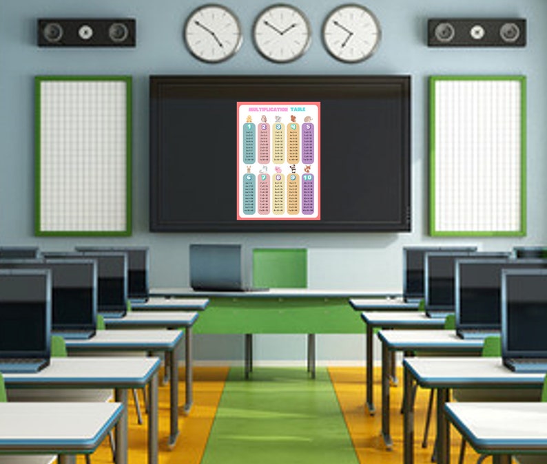 Printable Multiplication Chart Fun and Educational Math Resource - Etsy