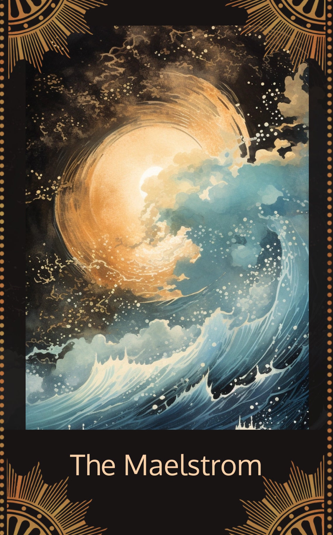 Printable RPG Oracle Deck Mystic Echoes Enhance Your RPG - Etsy