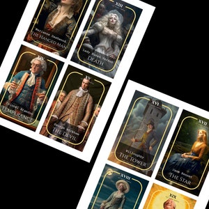 Major Arcana Digital Tarot Deck - Jane Austen's Enchanted Oracle ...