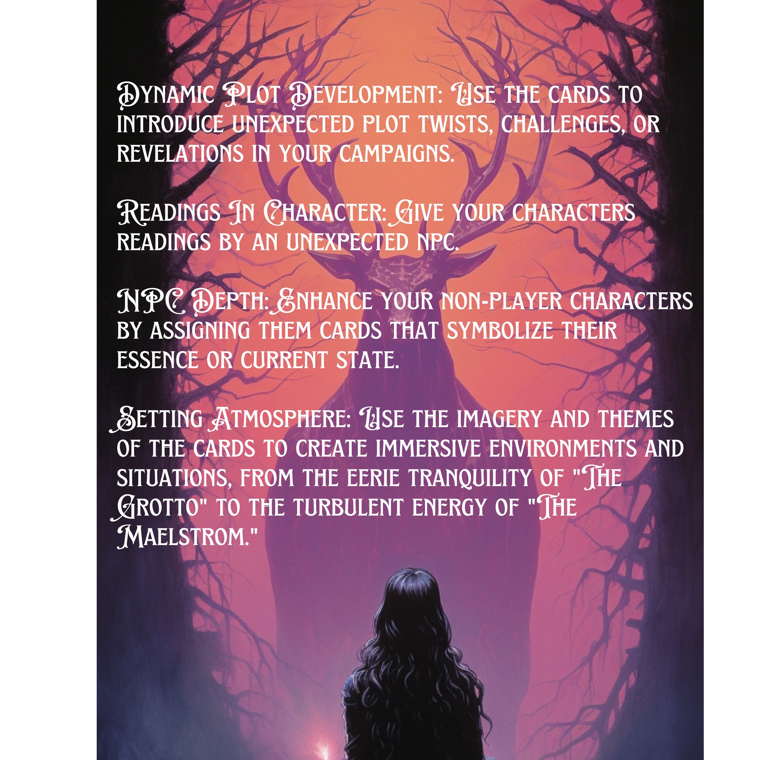 Printable RPG Oracle Deck - 1970s Witches - Enhance Your RPG Adventures ...