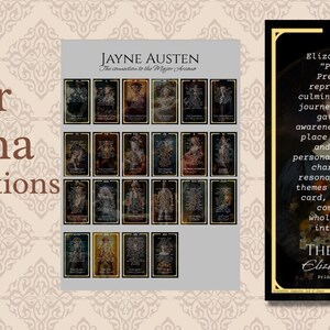Major Arcana Digital Tarot Deck - Jane Austen's Enchanted Oracle ...