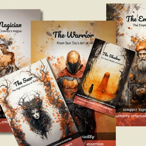 Divine Archetypes Original Printable Digital Oracle Deck - New Age ...