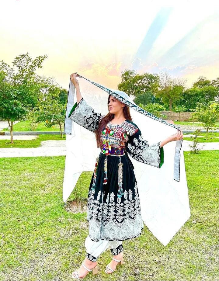 Handmade Afghan Traditional Dress Afghan Women Dress Afghan Clothes ...