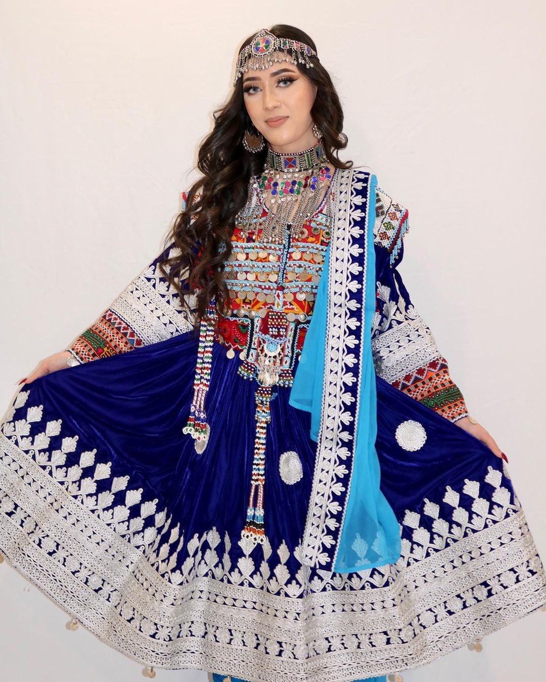 Handmade Afghan Traditional Dress Afghan Women Dress Afghan Clothes ...