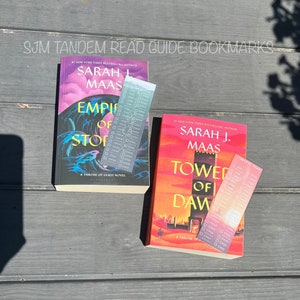 SJM Throne of Glass Tandem Read Bookmark Guide EOS/TOD - Etsy