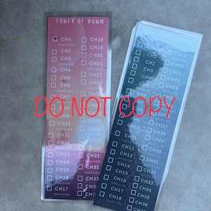 SJM Throne of Glass Tandem Read Bookmark Guide EOS/TOD - Etsy