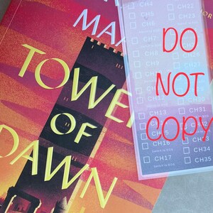 SJM Throne of Glass Tandem Read Bookmark Guide EOS/TOD - Etsy