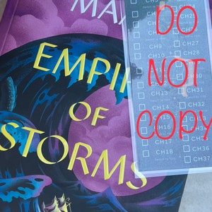 SJM Throne of Glass Tandem Read Bookmark Guide EOS/TOD - Etsy