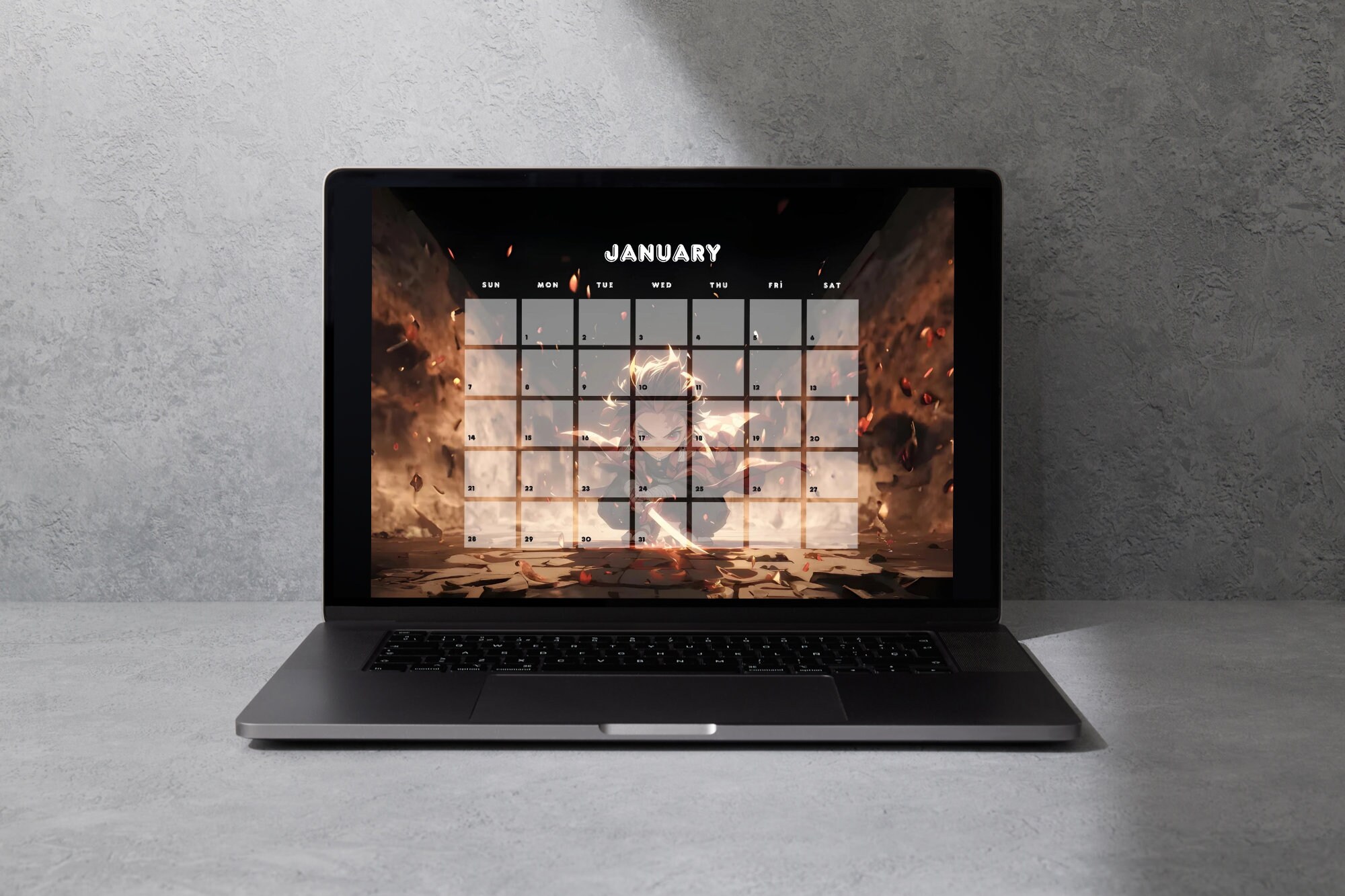 Calendrier Anime 2024 Demon 2024 Calendrier vendu par Fussy_Infidelity ...