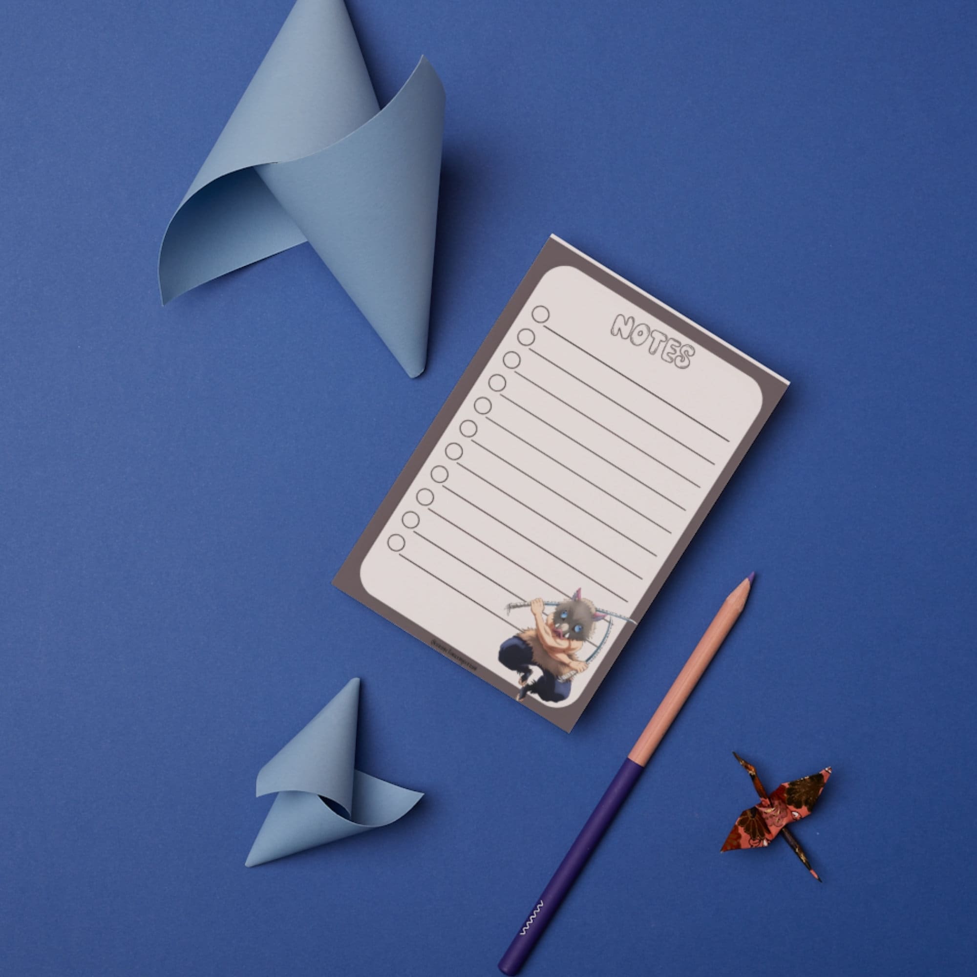 Demon Slayer Inspired Printable Notepad Stay Organized & Show Your ...