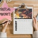 2024 Printable Anime Calendar 2024 Jujutsu Kaisen Printable Calendar A4 ...