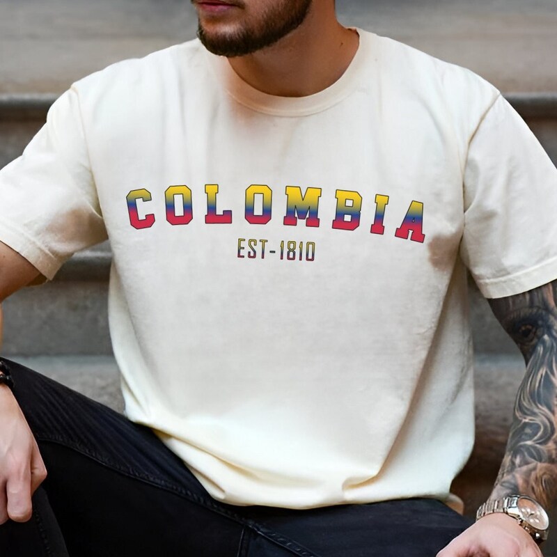 Colombia Shirts - Etsy