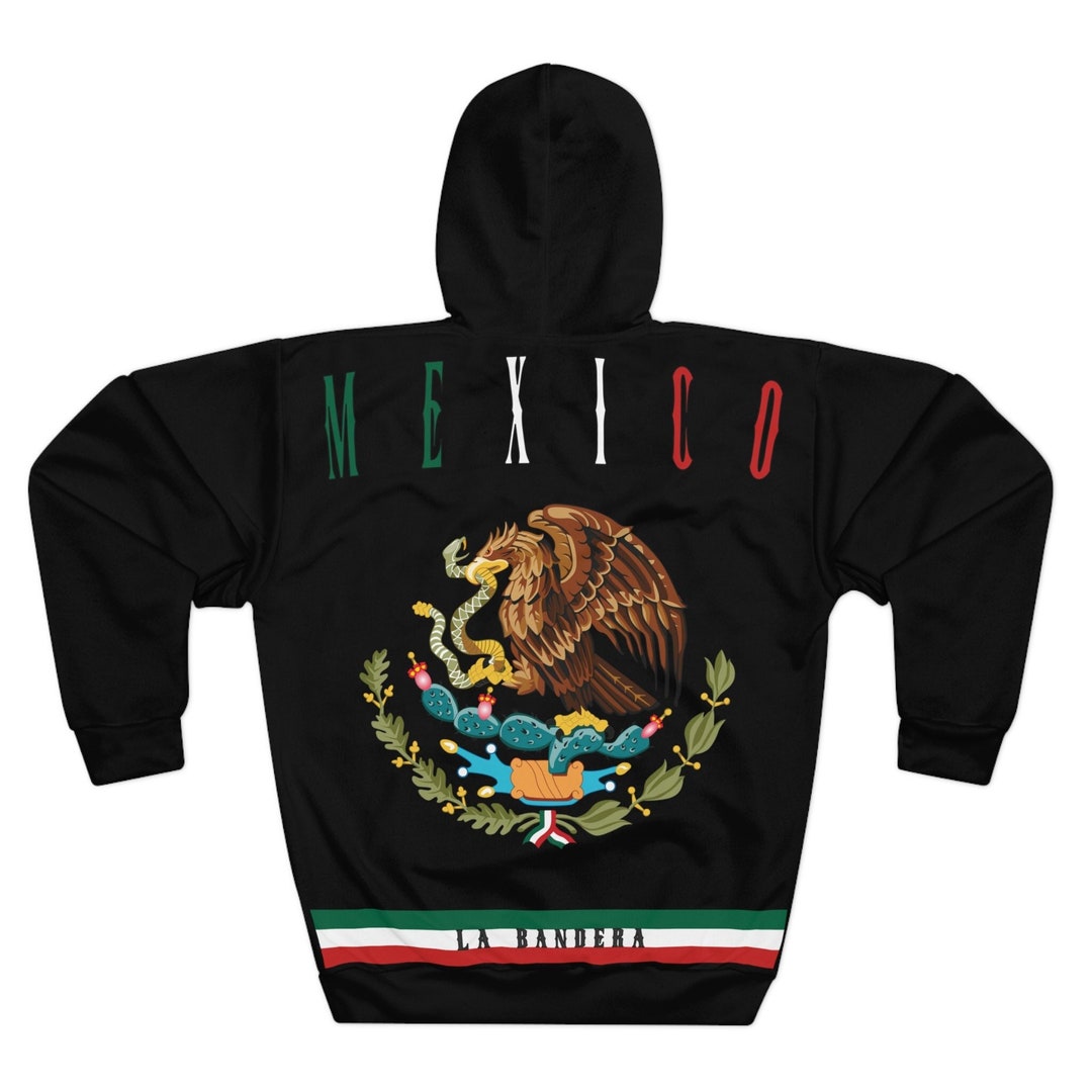 Mexico Eagle Hoodie – Mexican Flag Graphic Sweatshirt | Latino Pride ...
