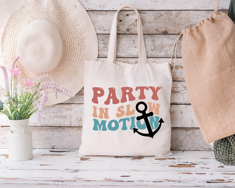 Party in Slow Motion Svg Pontoon Svg Lake Life Svg Lake - Etsy
