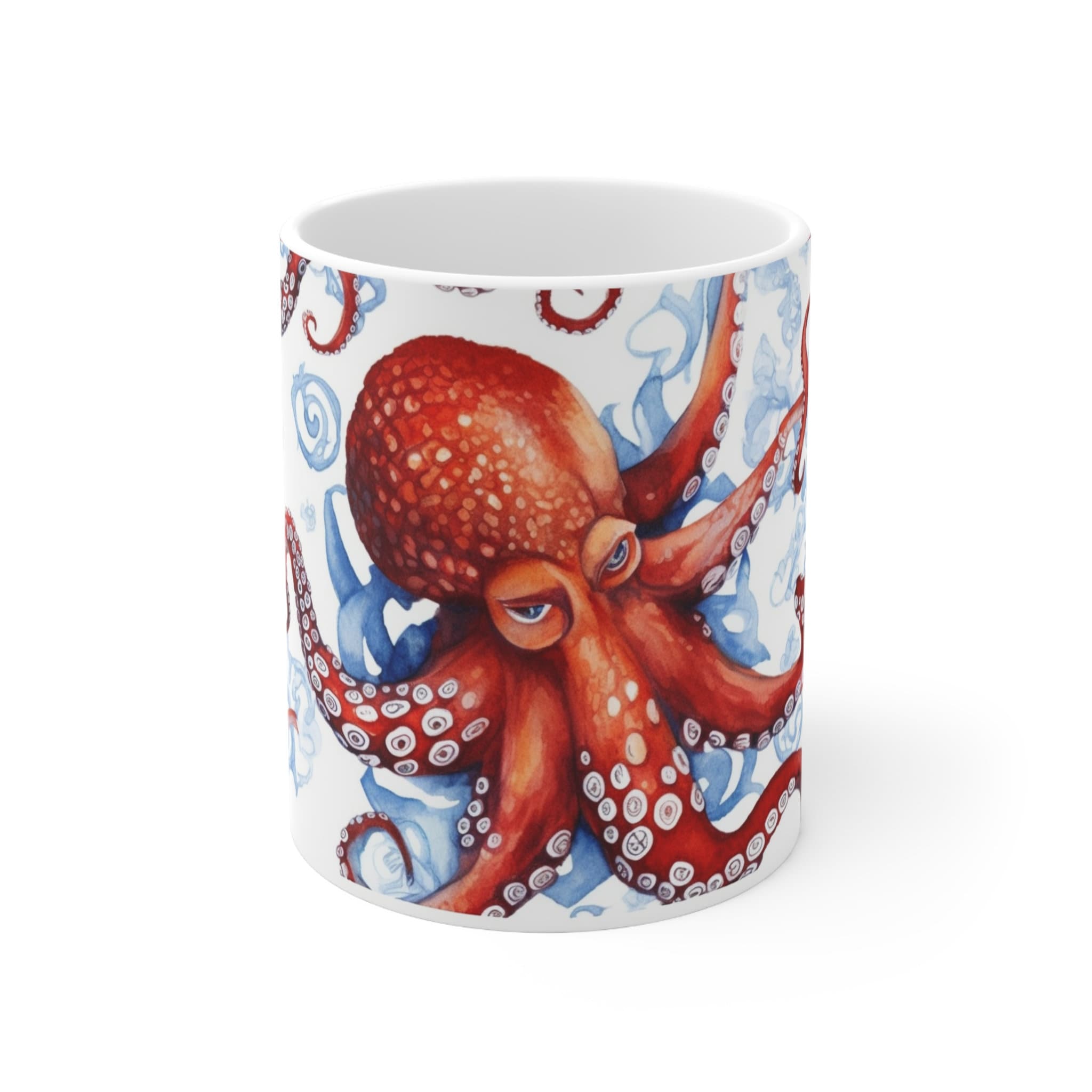 Octopus Mug, Octopus Lovers, Cute Animal Mug, Octopus Gifts, Sea ...