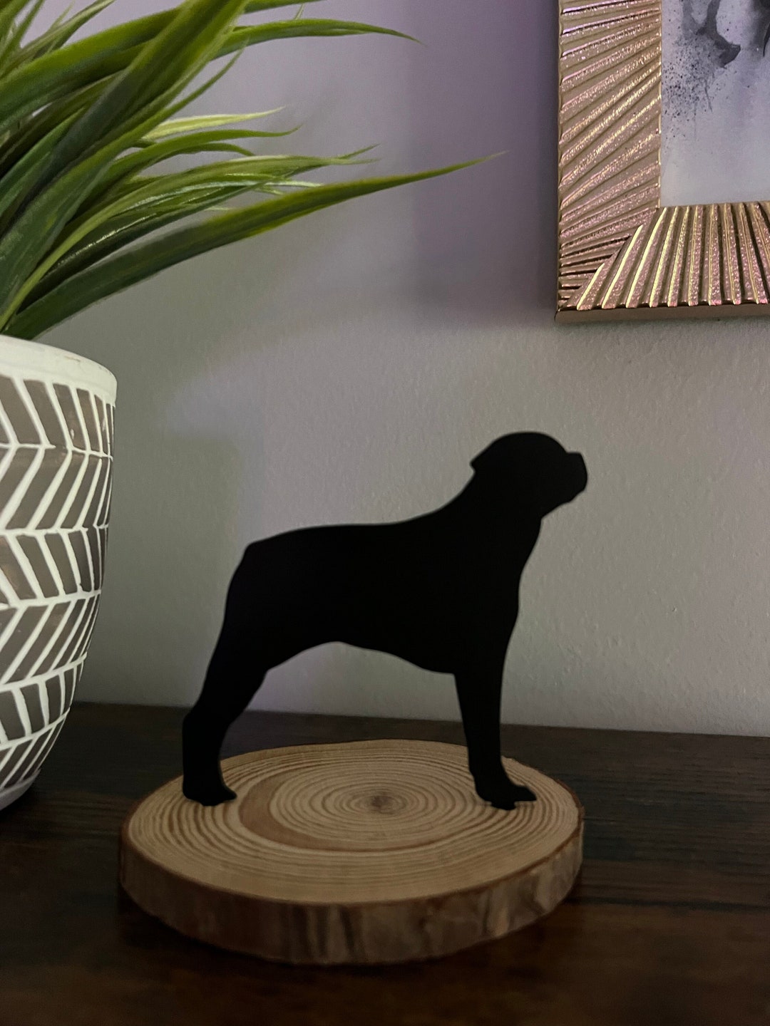 Rottweiler Desk Dog Desk Decor Pet Decor Rottweiler - Etsy