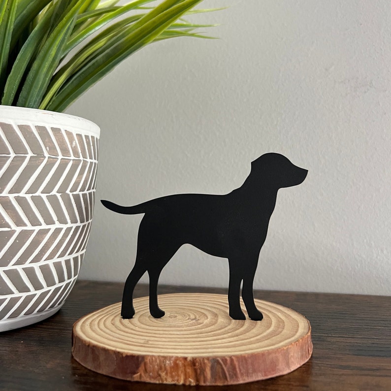 Labrador Retriever Desk Dog, Desk Decor, Pet Decor, Pet Silhouette, Pet ...