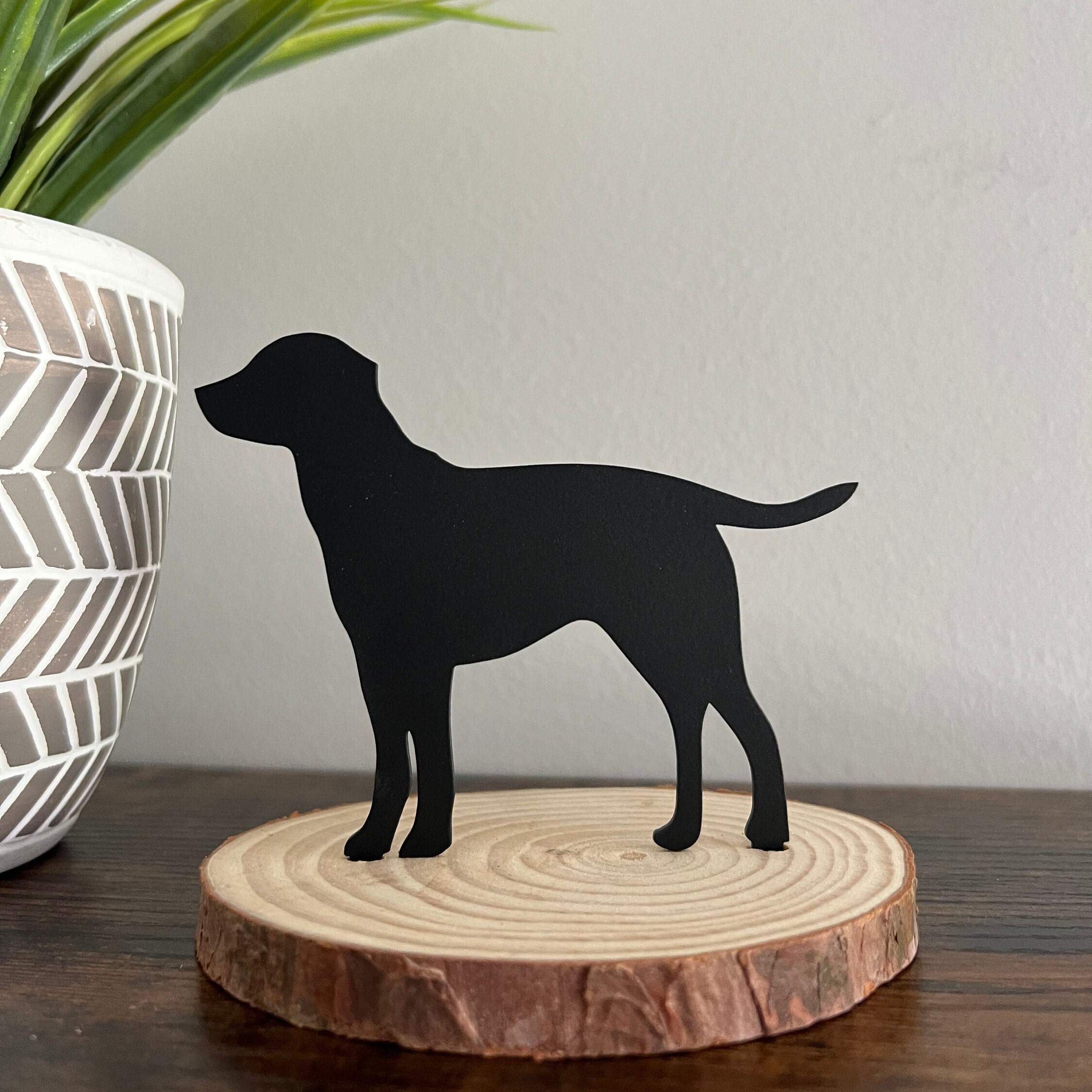 Labrador Retriever Desk Dog, Desk Decor, Pet Decor, Pet Silhouette, Pet ...