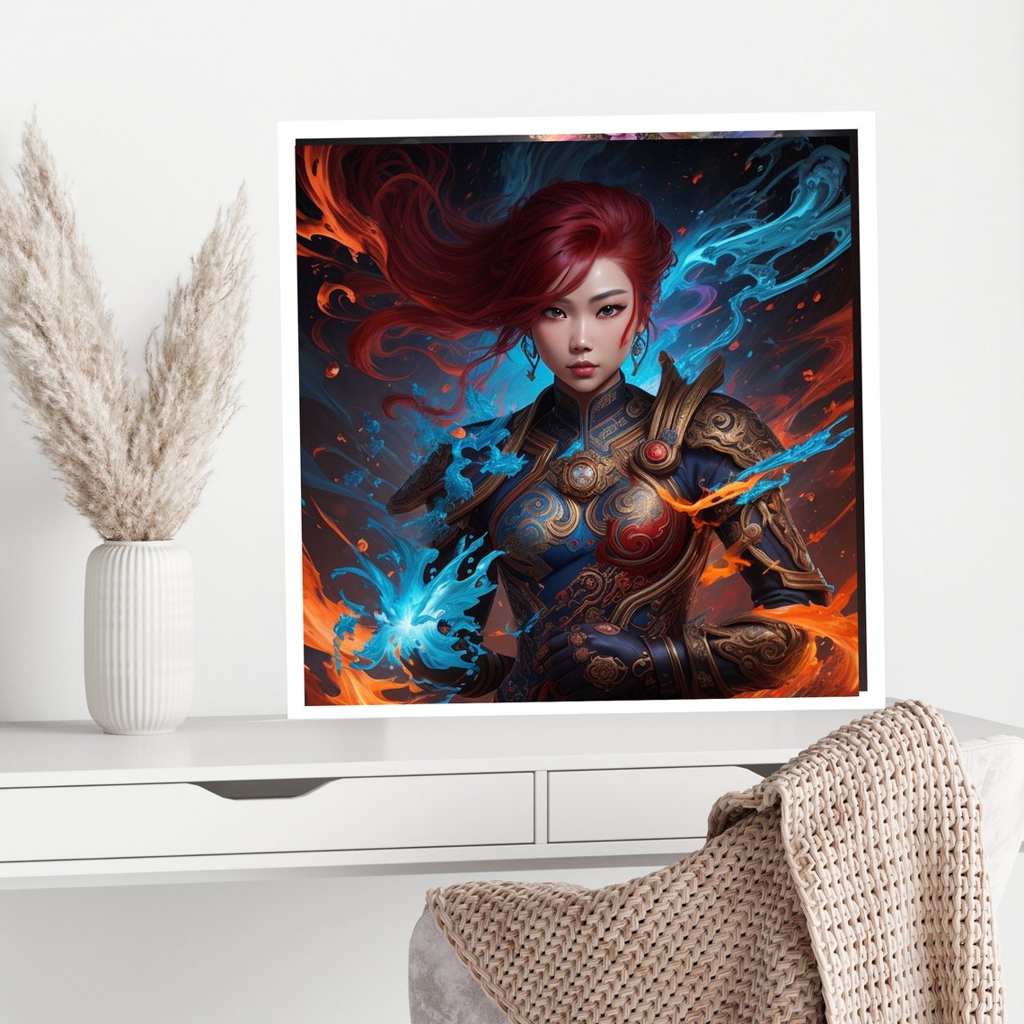 Fantasy Queens, Astral Rocco, Poster, Steampunk Ladies, Flowing Robes ...