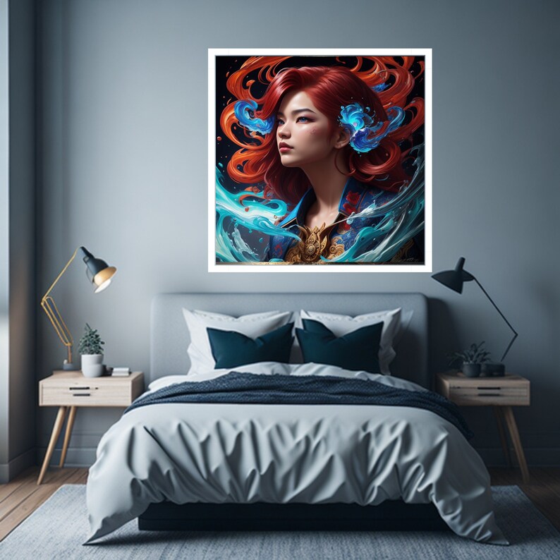 Fantasy Queens, Astral Rocco, Poster, Steampunk Ladies, Flowing Robes ...