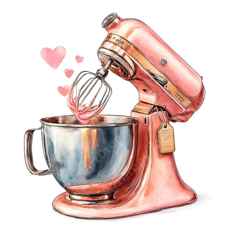 Stand Mixer Clipart - Etsy