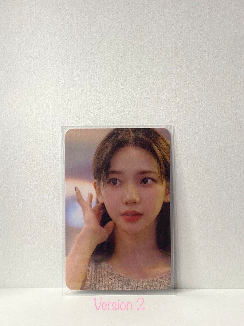 Aespa Karina Unoffical Custom Photocards Versions 1 & 2 Rounded Edges ...