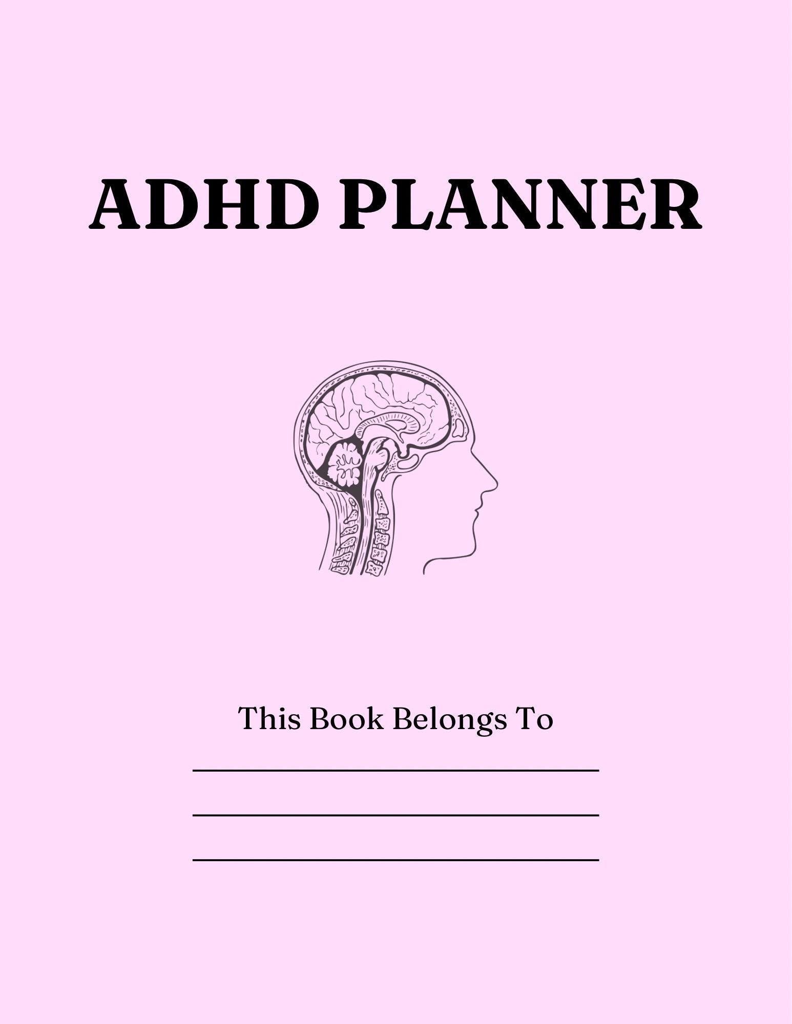 ADHD PLANNER JOURNAL - Etsy