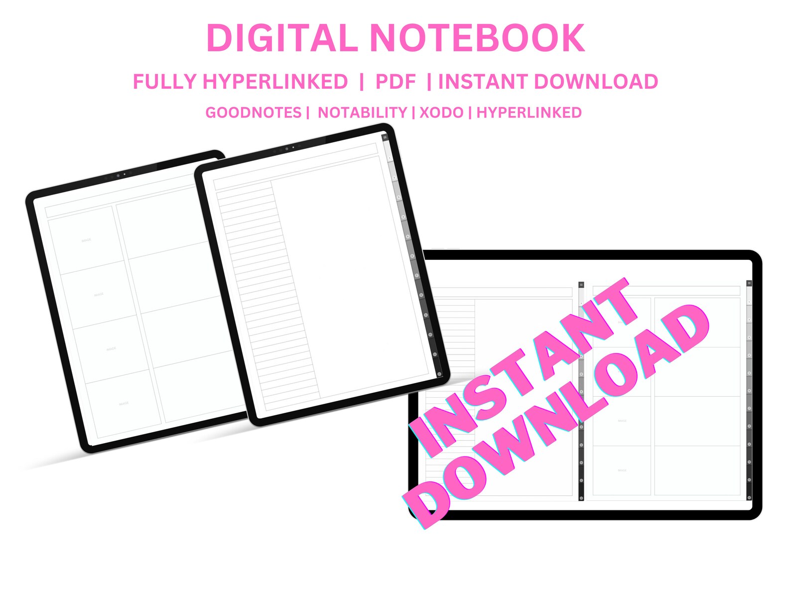 Digital Notebook | Student Notebook | 600+ Pages | Goodnotes ...