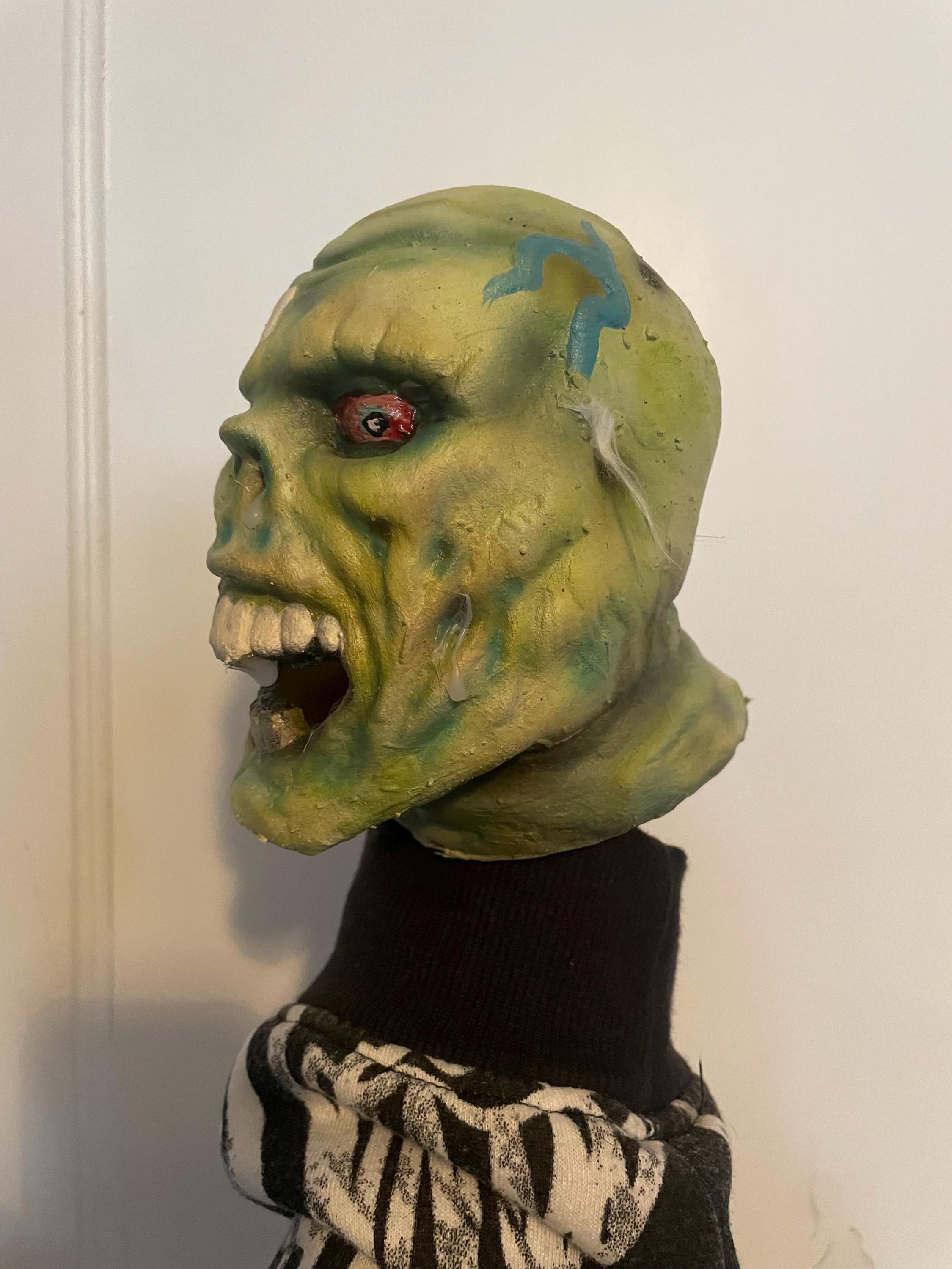 Zombie Hand-puppet (more of a Display Piece Since the Latex is Thicker ...