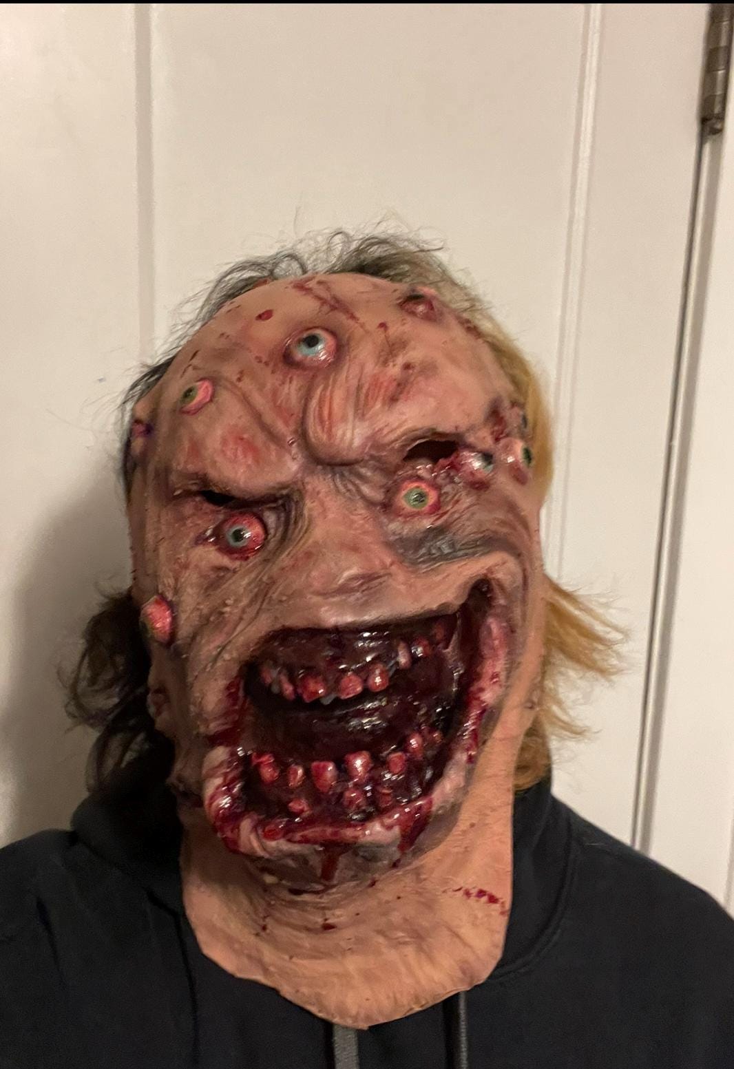 Monster Mask / Alien Mask half-mask - Etsy