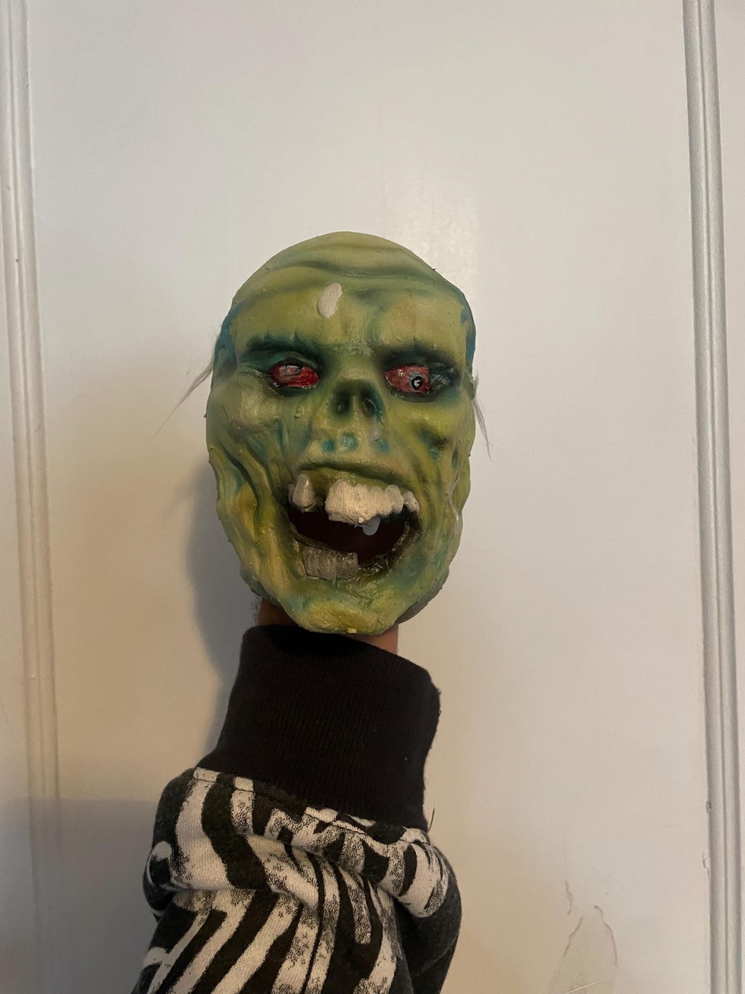 Zombie Hand-puppet (more of a Display Piece Since the Latex is Thicker ...