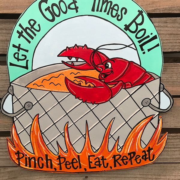 Crawfish Sign - Etsy