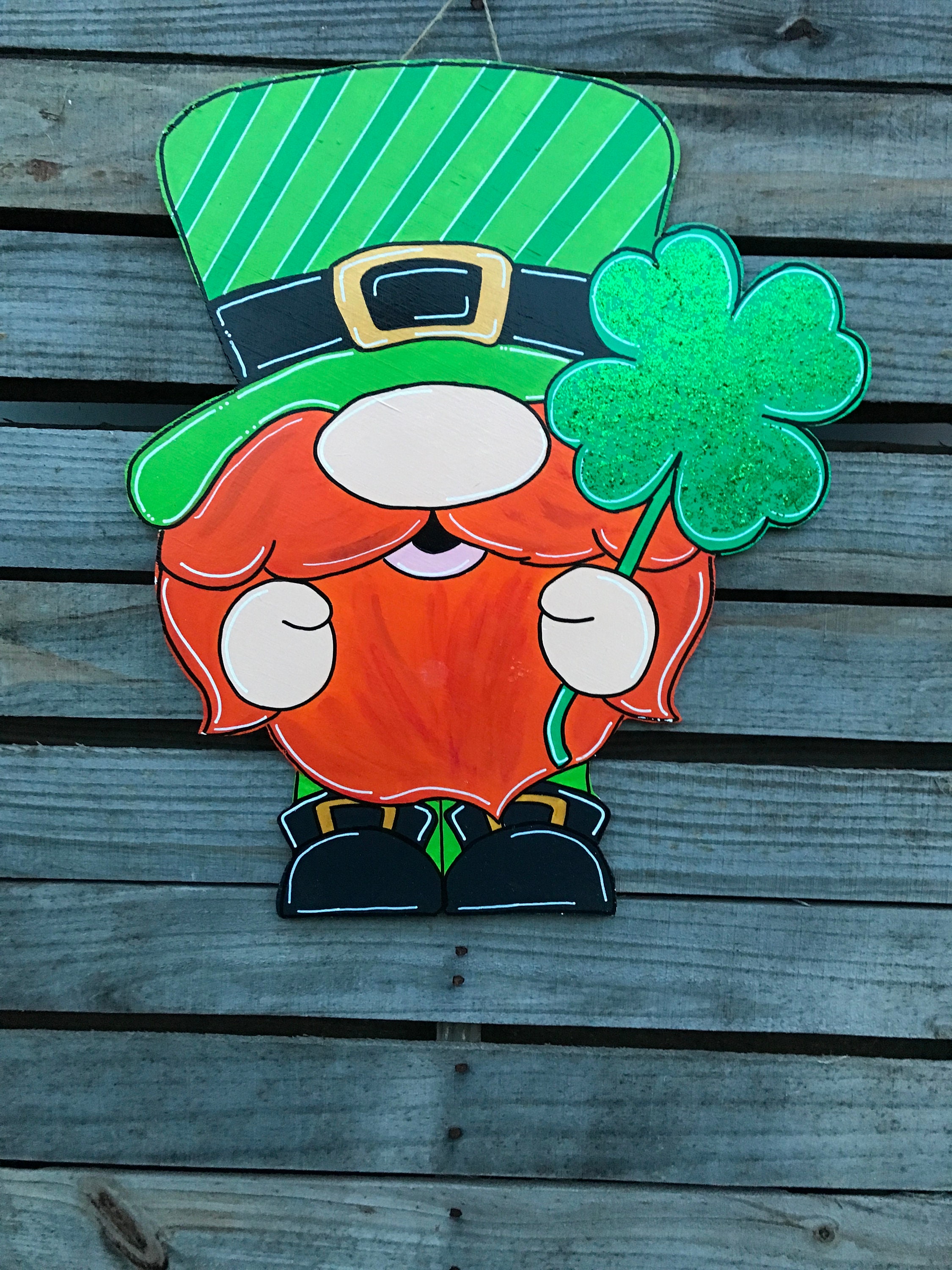 St Patrick’s Day Leprechaun Door Hanger - Leprechaun Door Hanger- Saint ...