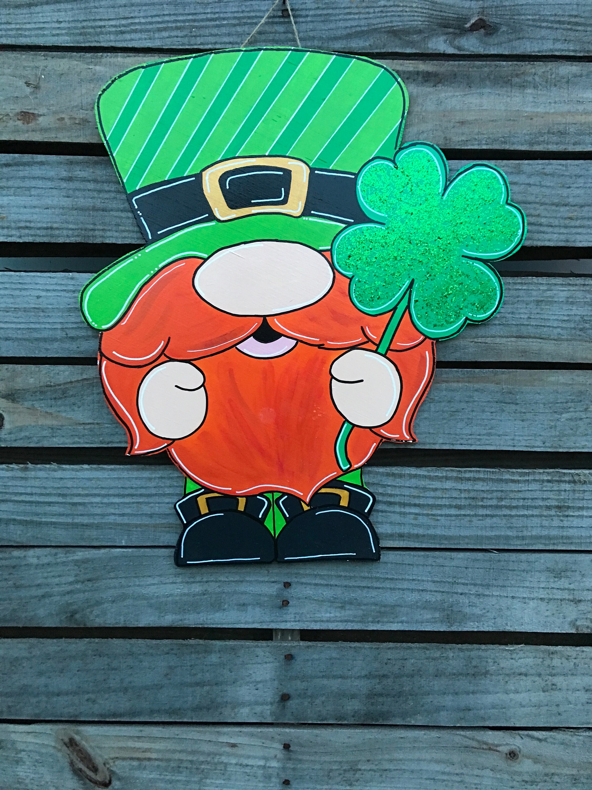 St Patrick’s Day Leprechaun Door Hanger - Leprechaun Door Hanger- Saint ...