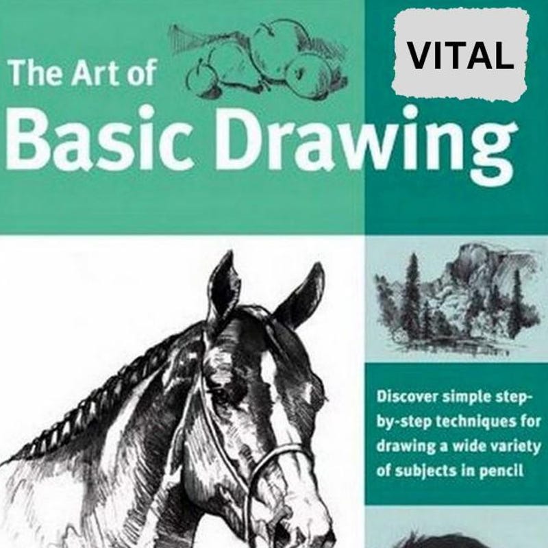 Draw Realistic Animals - Etsy UK