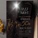 Jazz Night Invitation Saxophone Birthday Invite Any Age - Etsy