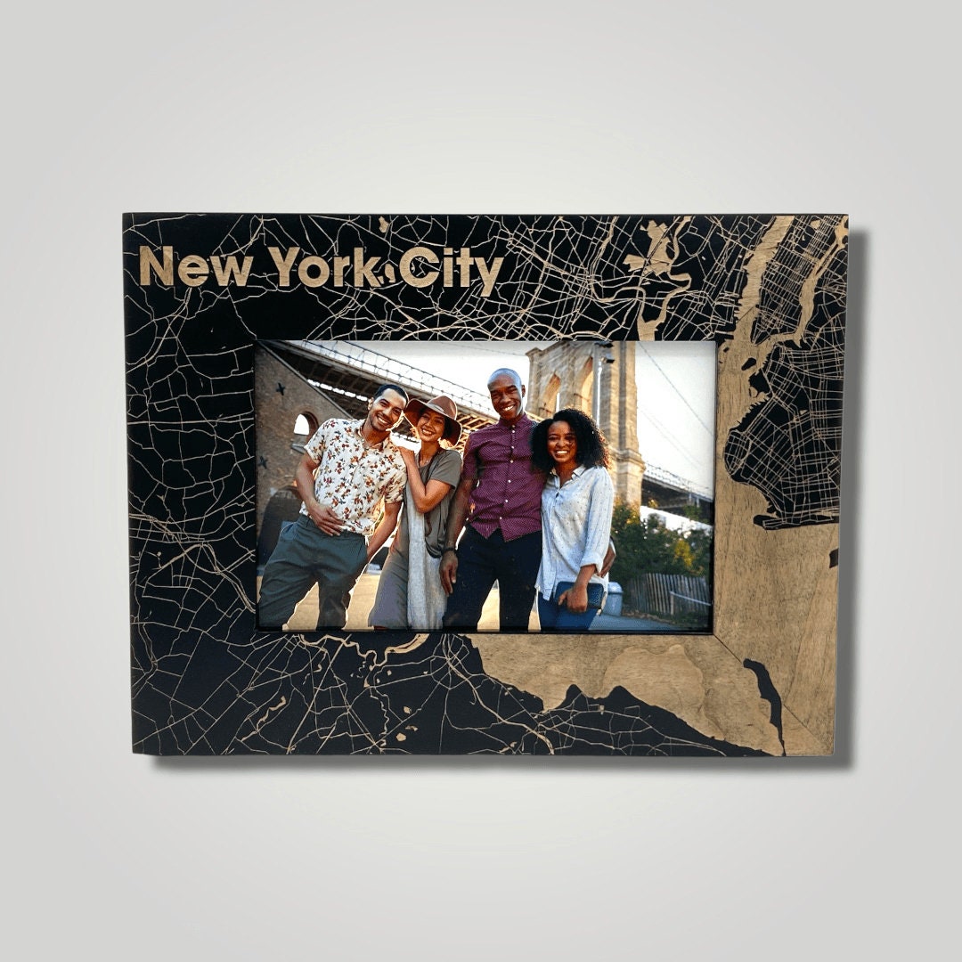 New York City Photo Frame Free Photo Print Free Shipping - Etsy