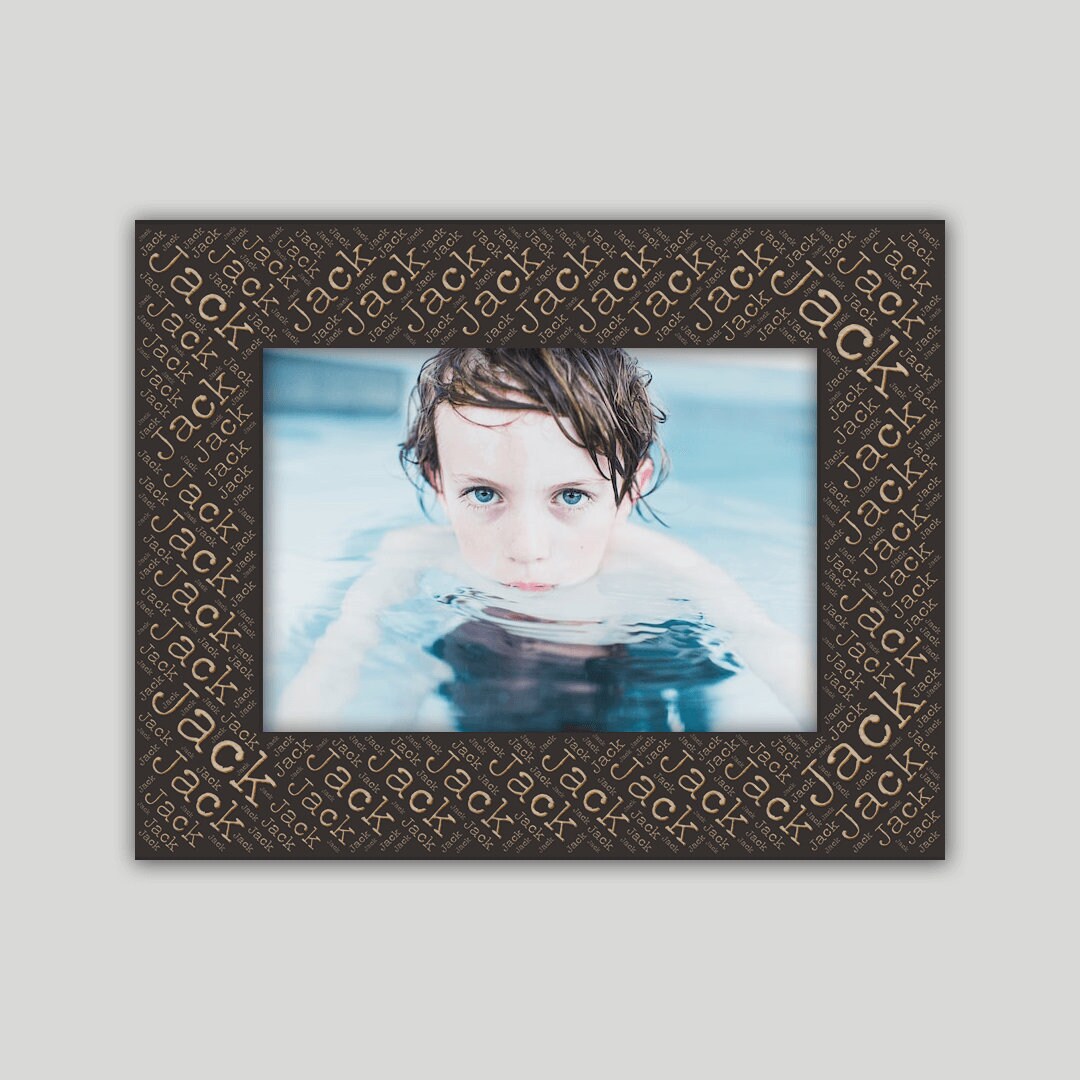 Jack Photo Frame 5x7 Free Photo Print Free Personalization on Back of ...