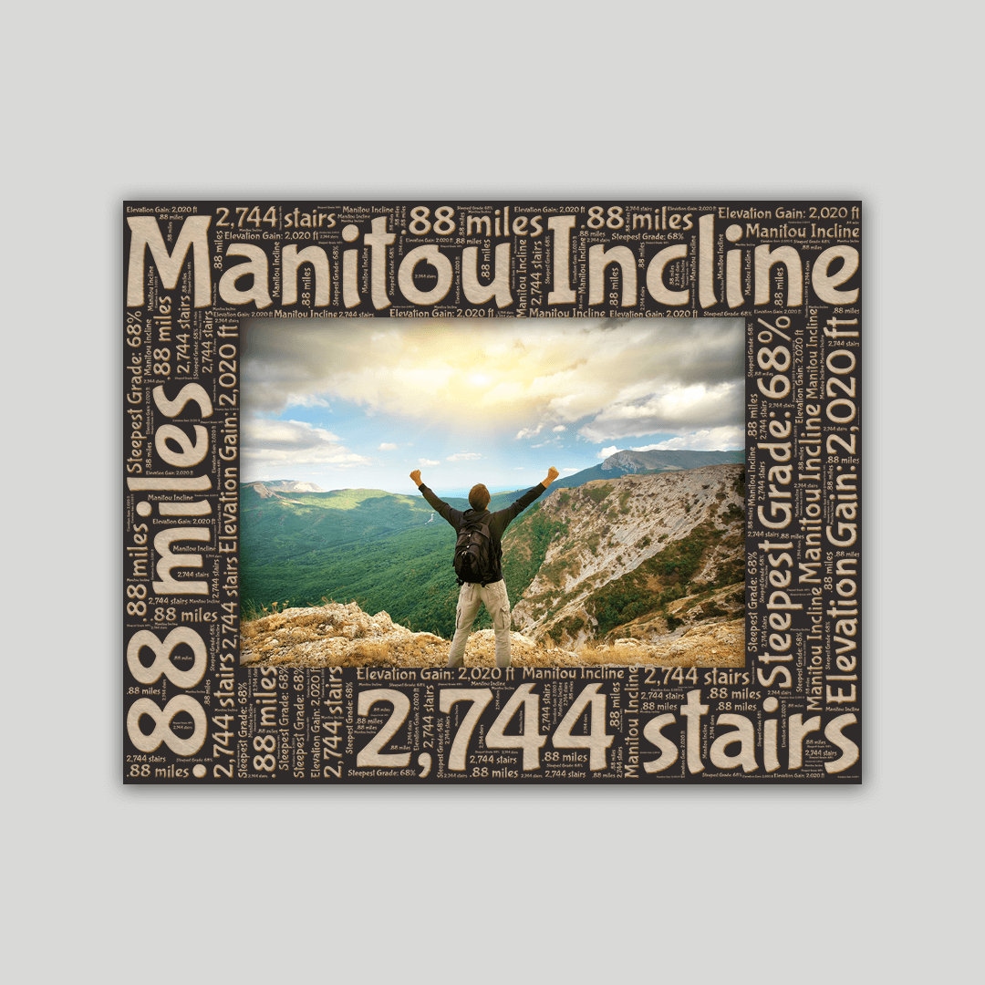 Manitou Incline Photo Frame | Free Photo Print + Free Personalization ...