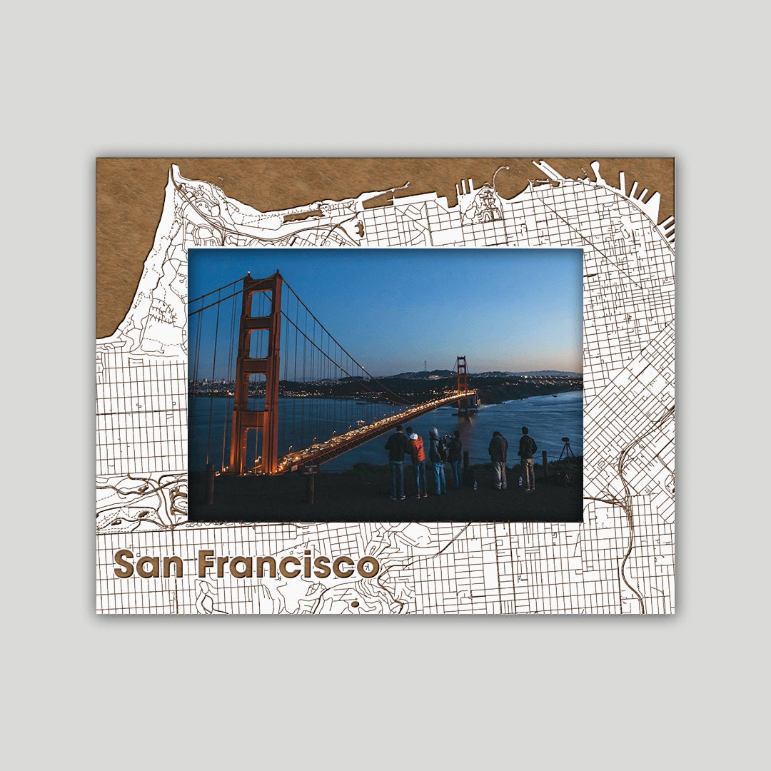 San Francisco Photo Frame | Free Photo Print + Free Personalization on ...