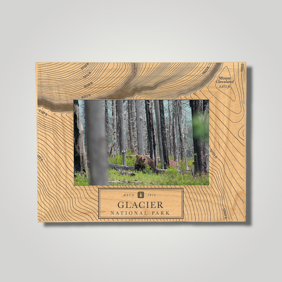 Glacier National Park Photo Frame | Free Photo Print + Free ...