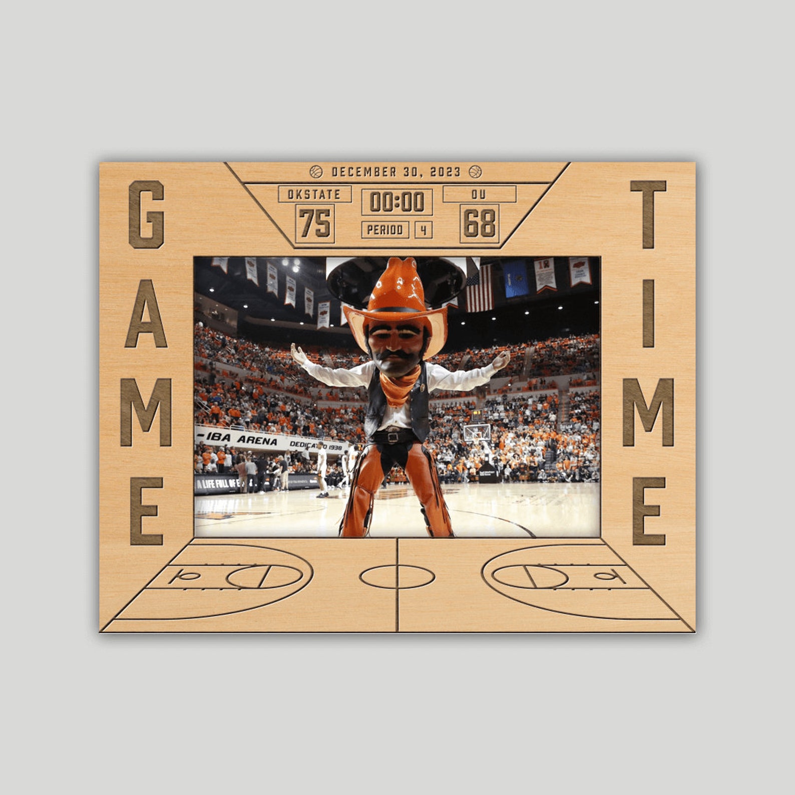 Personalized Maple Basketball Photo Frame: Game Time Keepsake - Etsy
