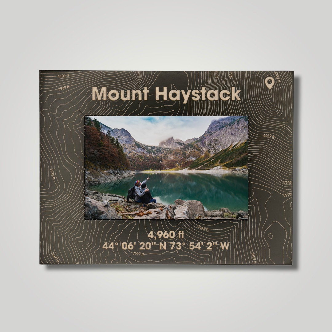 Mount Haystack Photo Frame Free Photo Print Free Personalization on ...