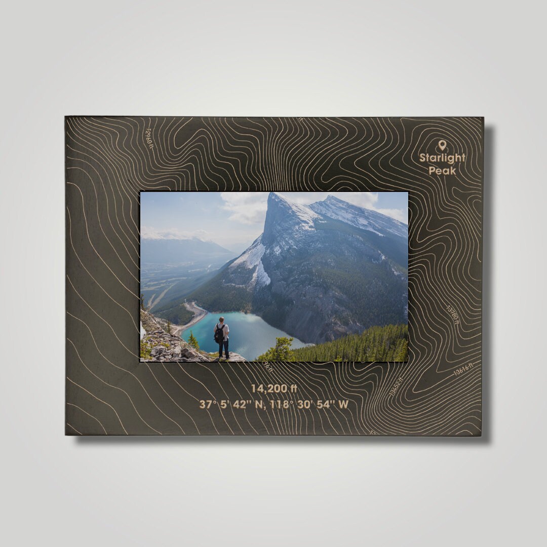 Starlight Peak Photo Frame | Free Photo Print + Free Personalization on ...